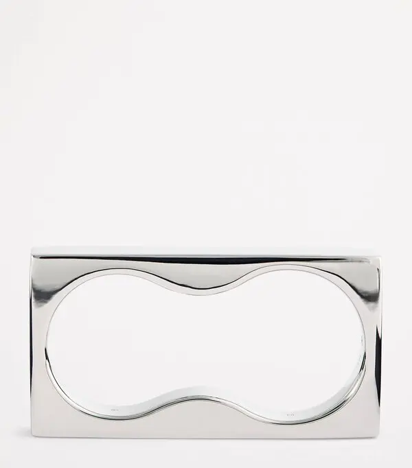 Tom Wood Sterling Double Square Ring