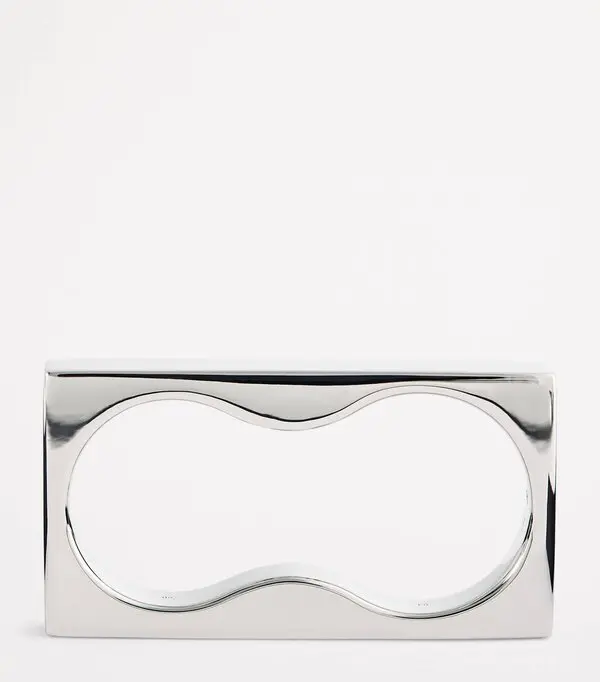 Tom Wood Sterling Double Square Ring