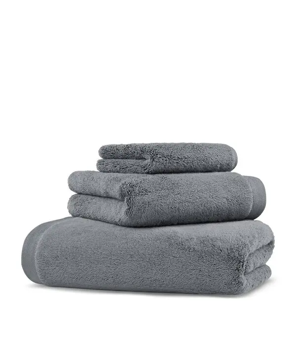 HAMAM Organic Cotton Olympia Guest Towel - Grey