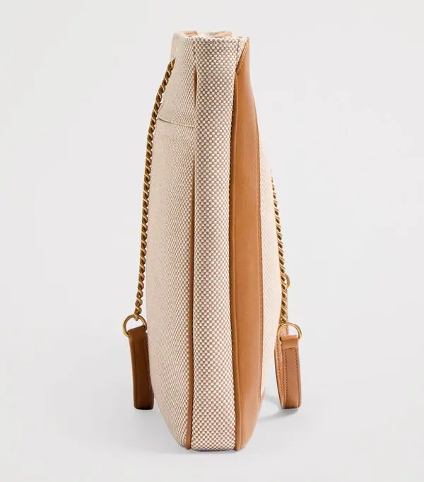 Valentino Garavani Canvas And Leather Viva Superstar Tote Bag - Neutral
