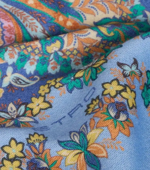 Etro Wool Iris Throw