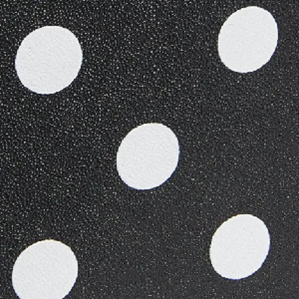 Comme Des Garçons Leather Polka-dot Card Holder - Black