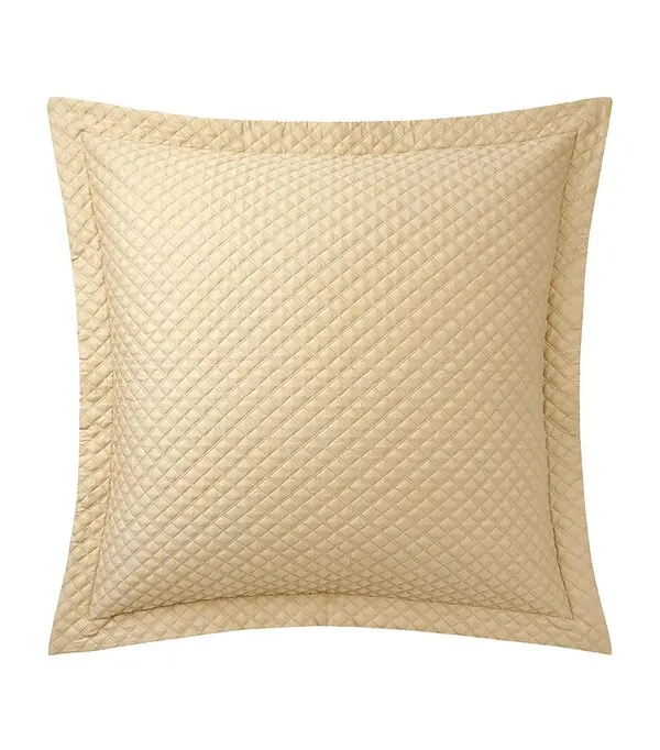 Ralph Lauren Organic Cotton Sateen Quilted Pillowcase