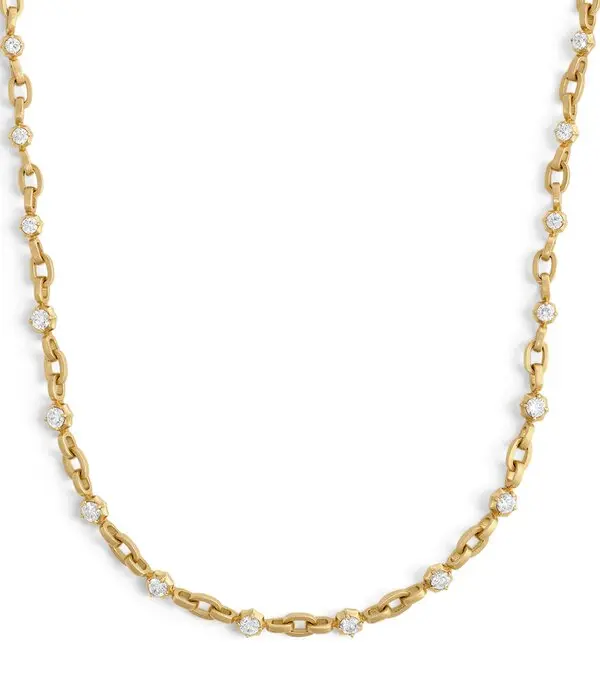 JADE TRAU Yellow And Diamond Pippa Necklace - Gold