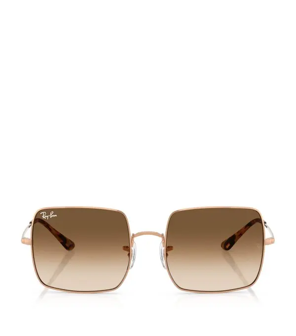 Ray-ban Square Sunglasses - Gold
