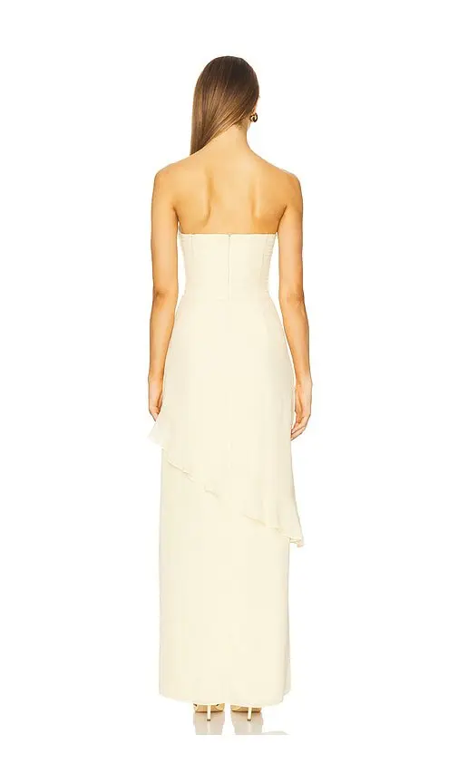 Amanda Uprichard Magnolia Dress - Lemon