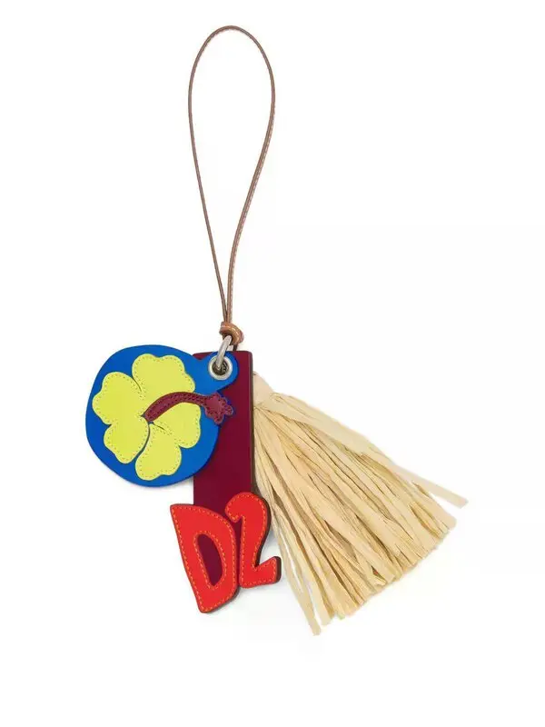 Dsquared2 Logo-patch Keychain