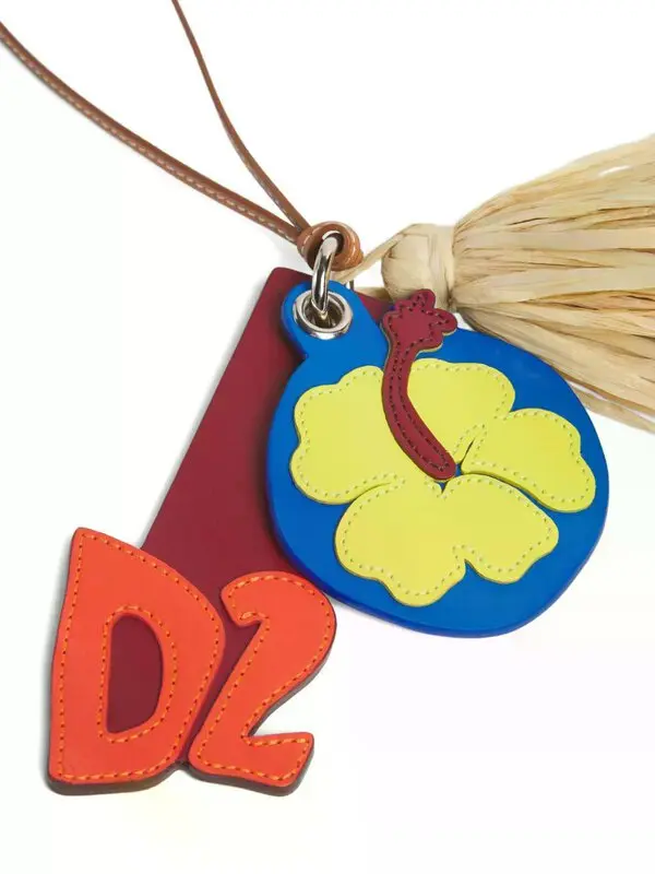 Dsquared2 Logo-patch Keychain