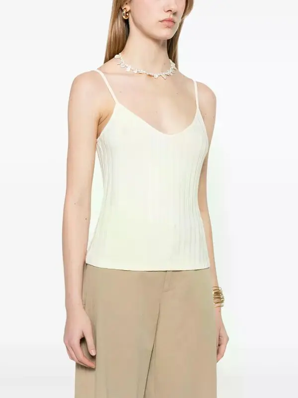 Vince Ribbed Tank Top