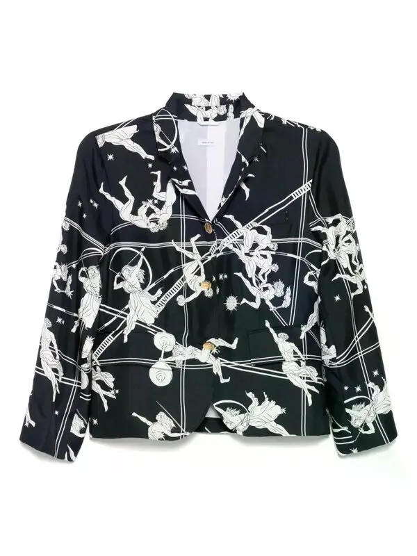Thom Browne Graphic-print Sport Coat