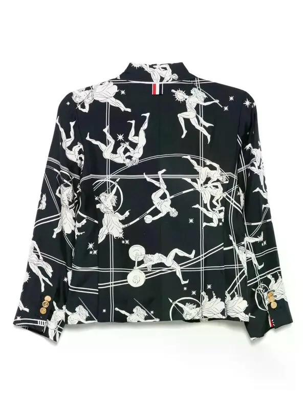 Thom Browne Graphic-print Sport Coat