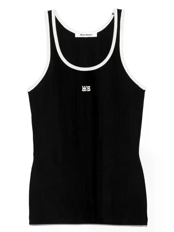WALES BONNER Tank Top - Black