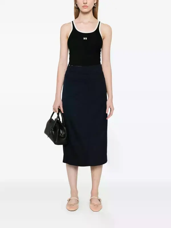 WALES BONNER Tank Top - Black