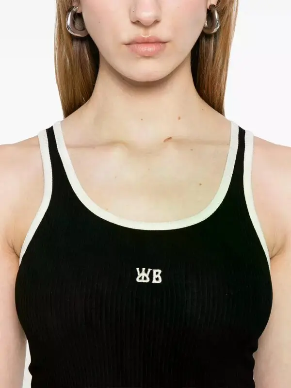 WALES BONNER Tank Top - Black