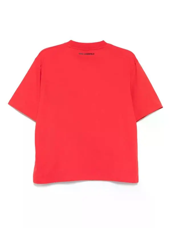Karl Lagerfeld Signature Hem T-shirt