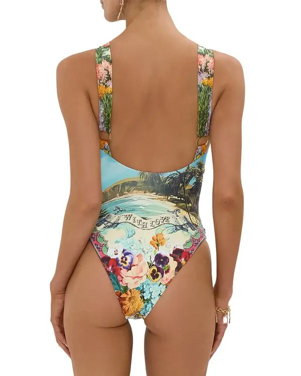 Camilla High Neck One-piece Swimsuit