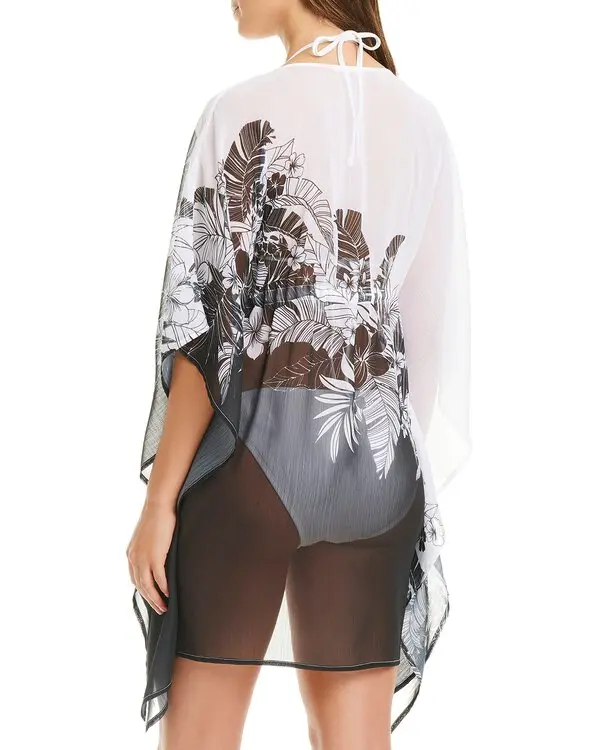 BLEU BY ROD BEATTIE Caftan Swim Cover-up - Black