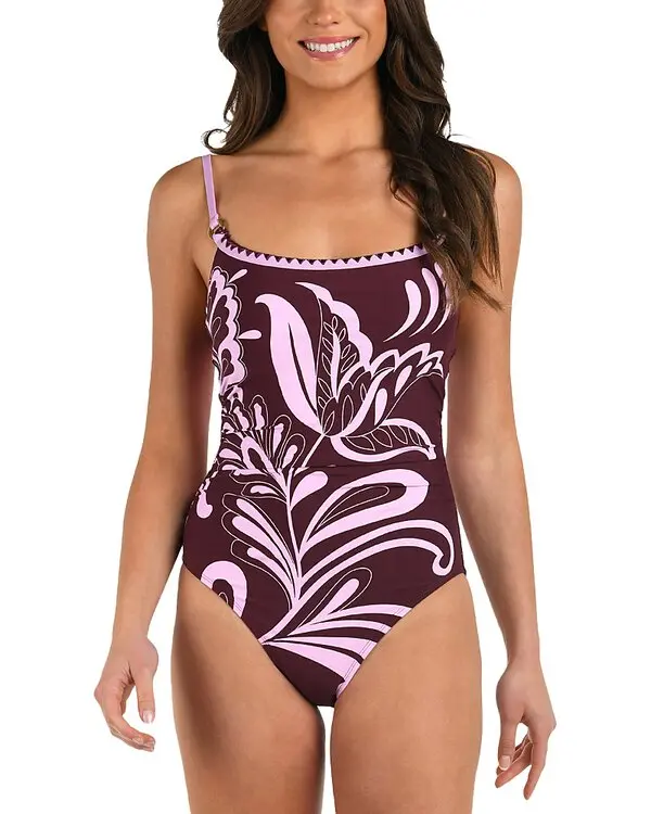 La Blanca One Piece Swimsuit - Fiji Floral