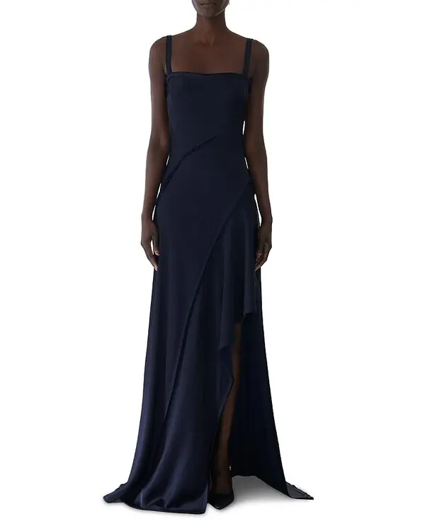 JASON WU Crepe Back Satin Slip Dress