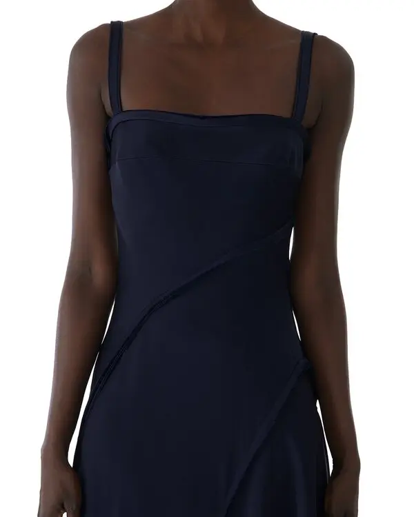 JASON WU Crepe Back Satin Slip Dress
