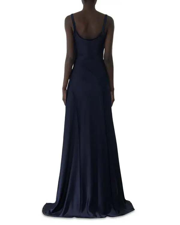 JASON WU Crepe Back Satin Slip Dress