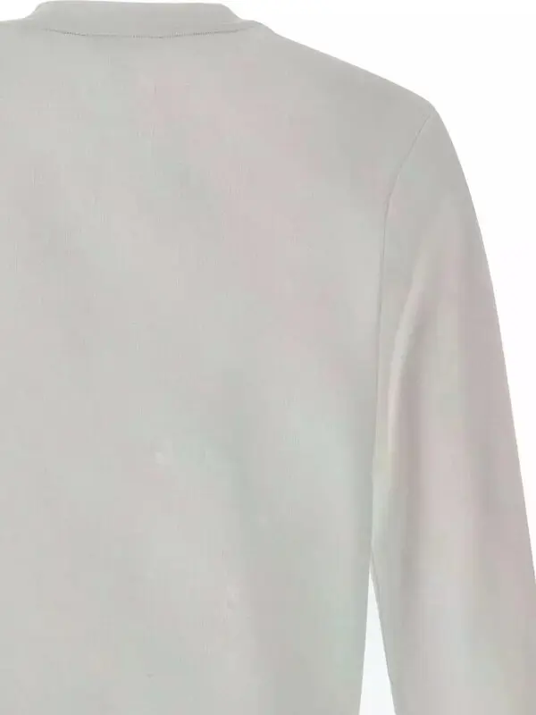 Lacoste Embroidered-motif Sweatshirt - White