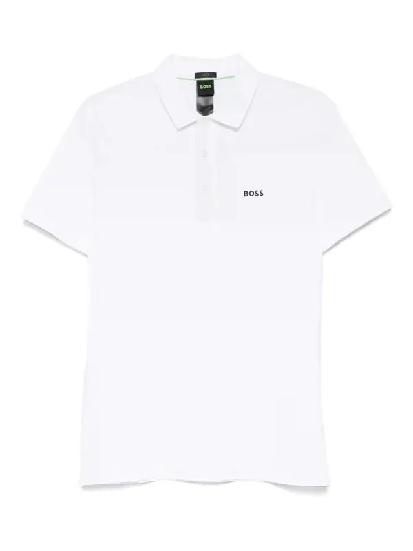 BOSS Paddy Polo Shirt - White