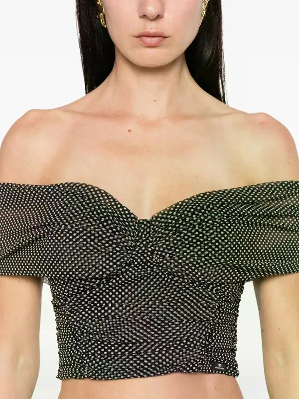 Elisabetta Franchi Polka Dot-print Top