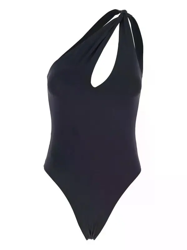 Federica Tosi One-shoulder Swimsuit - Black