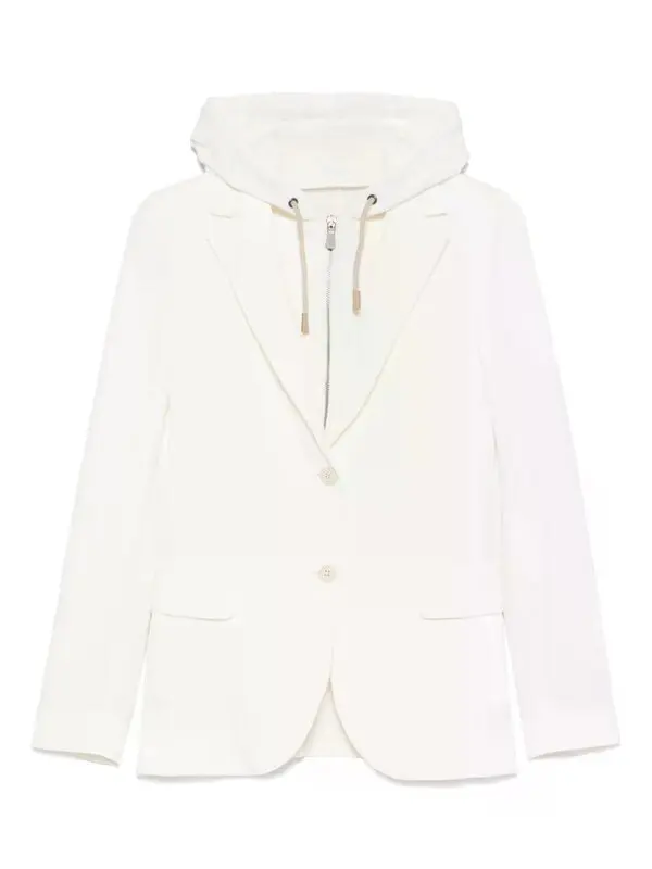 Eleventy Hooded Blazer