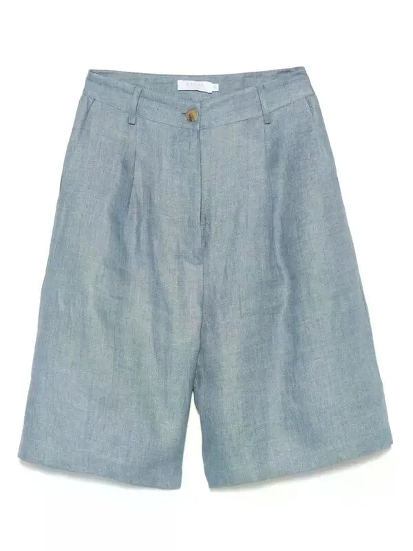 BARBA NAPOLI Linen Shorts