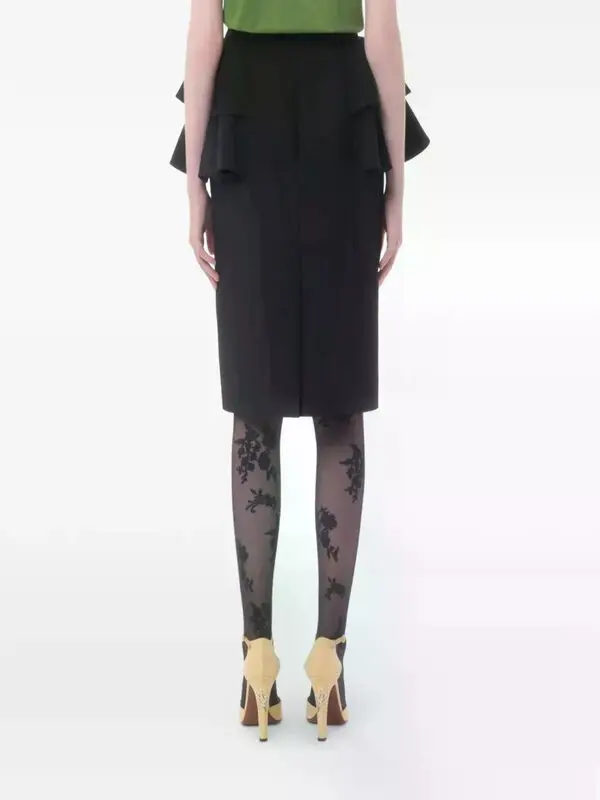 Valentino Garavani Crepe Couture Midi Skirt