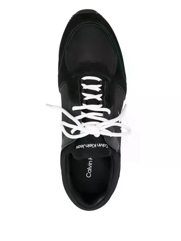 Calvin Klein Logo-print Sneakers - Black