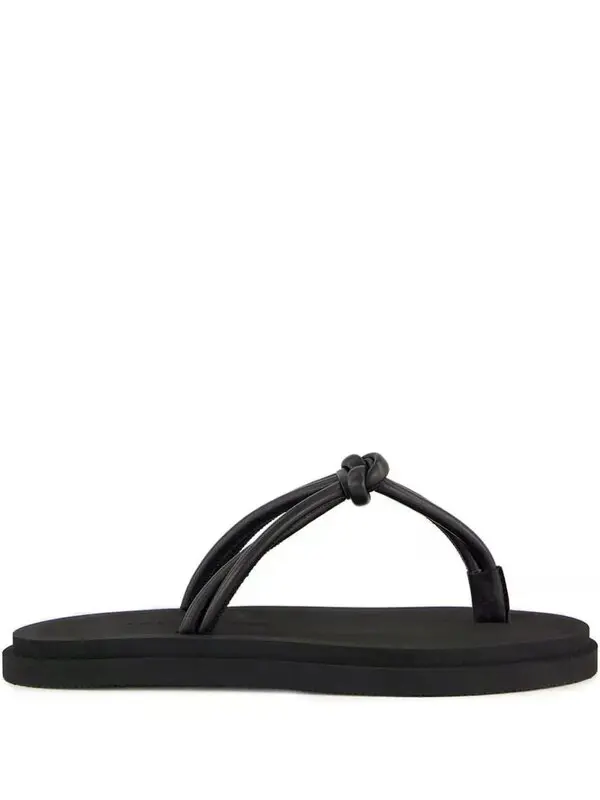 EMME PARSONS Knot Pool Slides - Black
