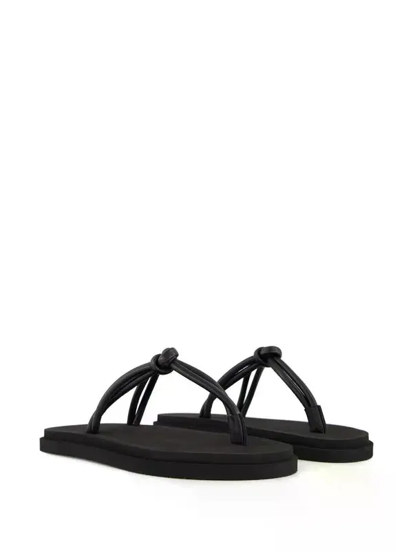 EMME PARSONS Knot Pool Slides - Black