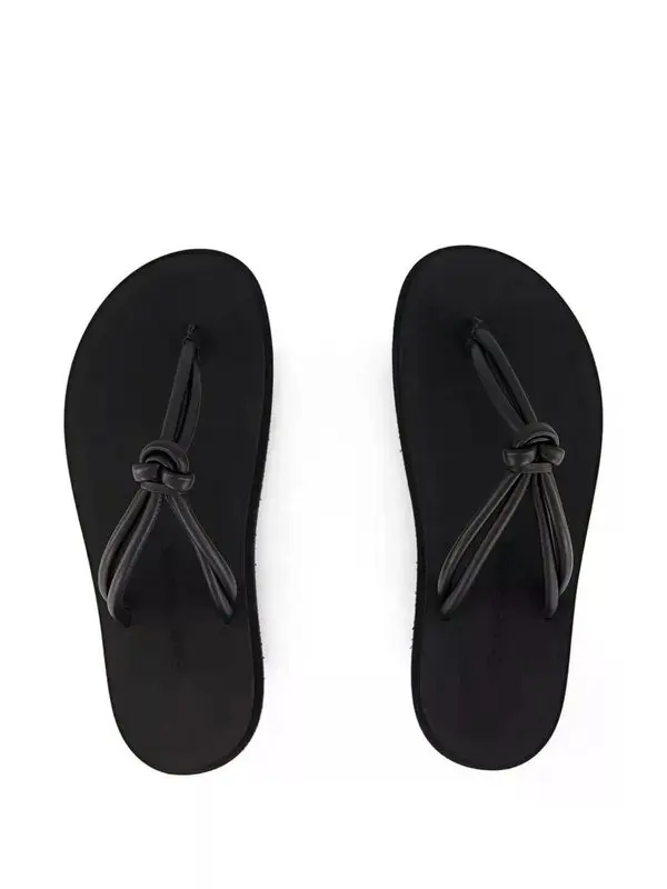 EMME PARSONS Knot Pool Slides - Black