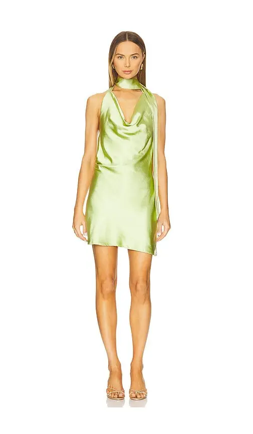 Sndys Rosanna Mini Dress - Lime - 5% Off | Editorialist