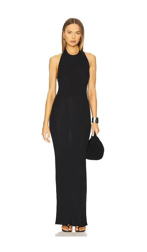 NILI LOTAN Gertrude Sweater Dress - Black