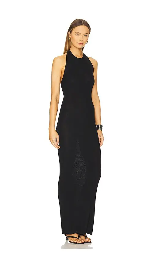 NILI LOTAN Gertrude Sweater Dress - Black