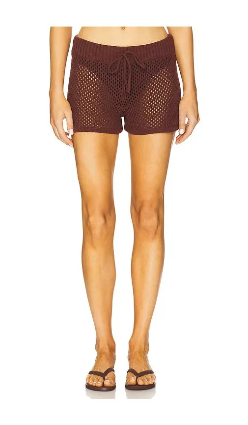 Onia Crochet Knit Micro Short