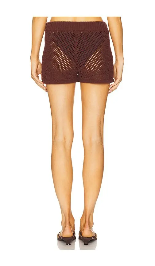 Onia Crochet Knit Micro Short
