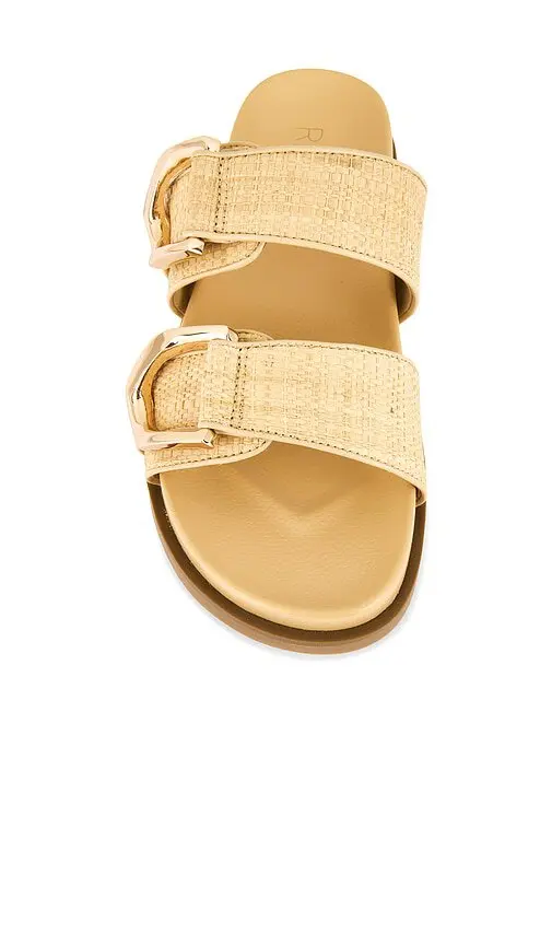 Raye Valentina Raffia Slides