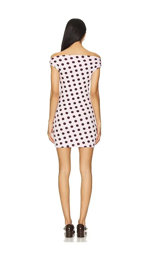 AFRM Agni Polka Dot Dress