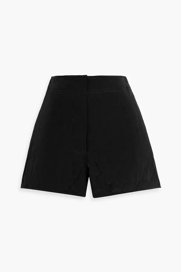 Ulla Johnson Cade Silk Shorts - Black