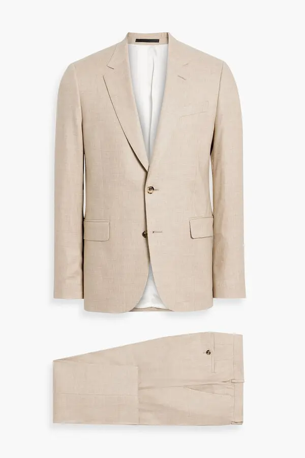 Paul Smith Linen And Woolblend Suit