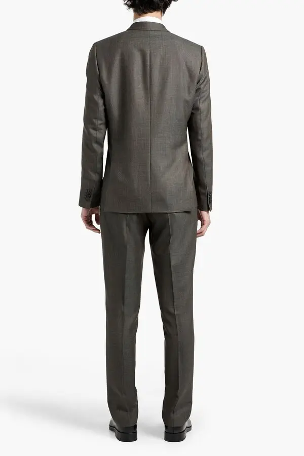 Paul Smith Prince Of Wales Checked Wool Suit