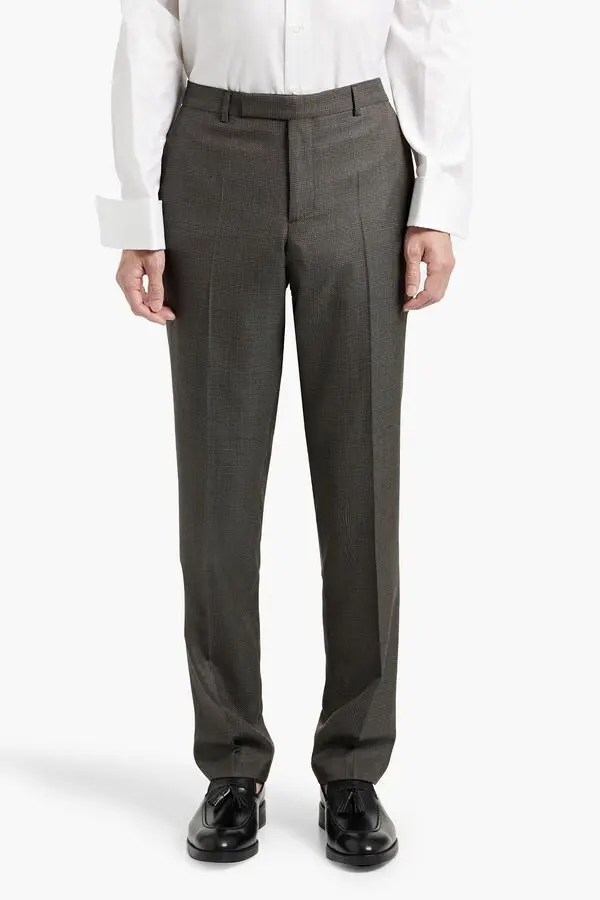 Paul Smith Prince Of Wales Checked Wool Suit