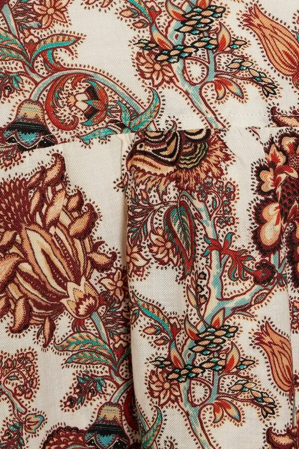 Ulla Johnson Esen Paisley-print Wool-blend Top
