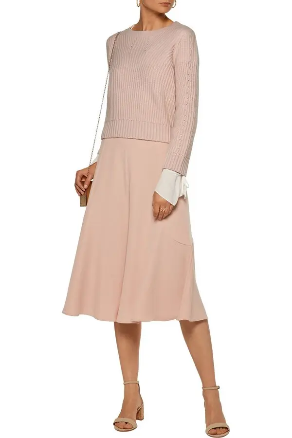 Diane Von Furstenberg Rayne Cable-knit Sweater