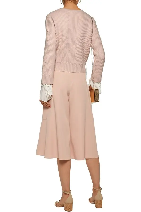 Diane Von Furstenberg Rayne Cable-knit Sweater